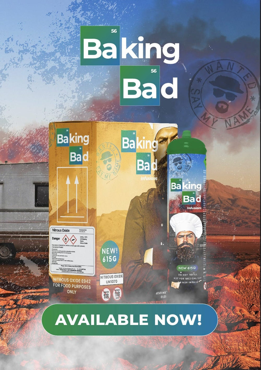 Baking Bad 615g Cream Charger Cannister – SupremeWhip AU